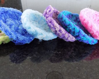 Set of 5 Nylon Net Scrubbies - Etsy