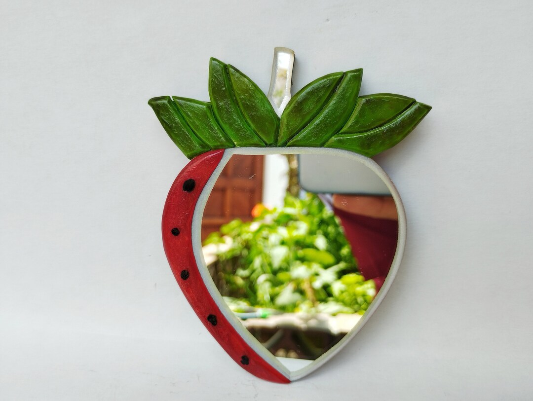 Strawberry Mirror Wall Kitchen - Etsy