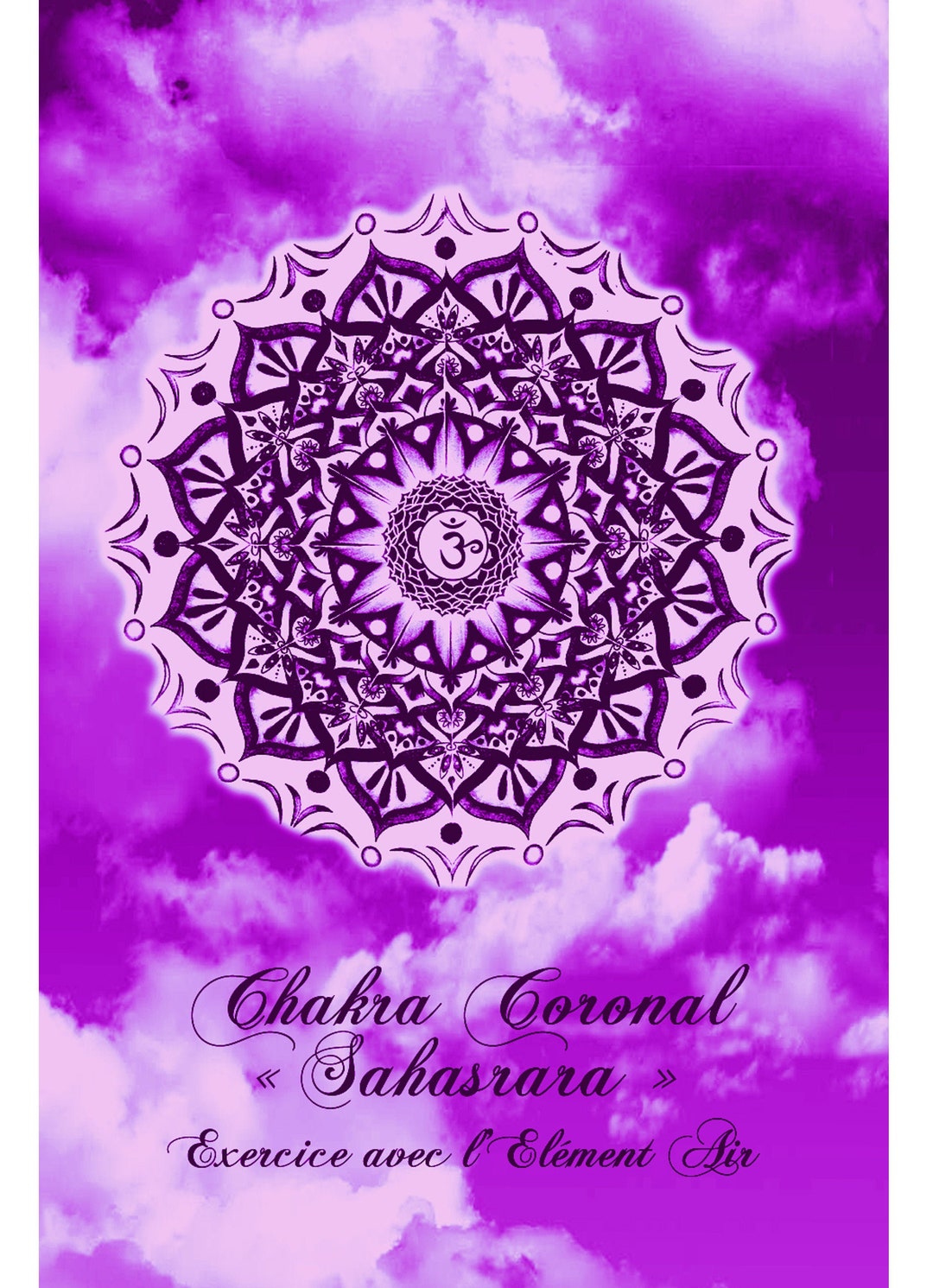 Chakra Coronal Exercise and Digital Air Format Element - Etsy