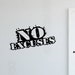 NO EXCUSES Wall Decal - Fitness Gym Training Vinyl Decal - Fitness ...