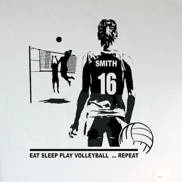 Volleyball Jersey Numbers - Etsy