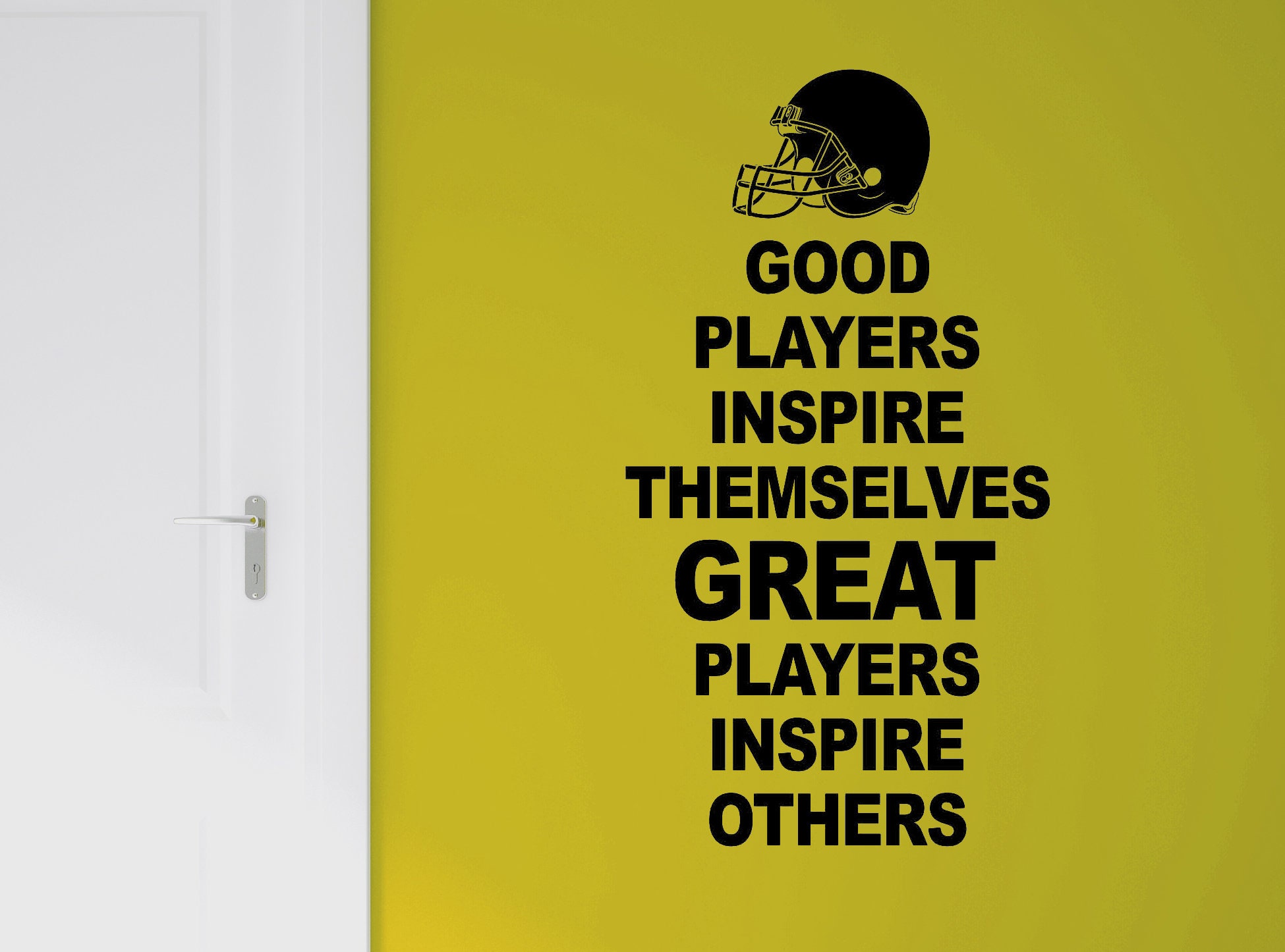 Good Players Inspire Themselves Great Players Inspire Others