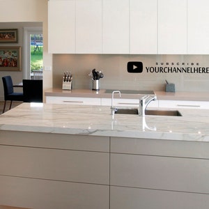 Youtube Personalized Wall Decal - Custom Channel Name Vinyl Decal ...