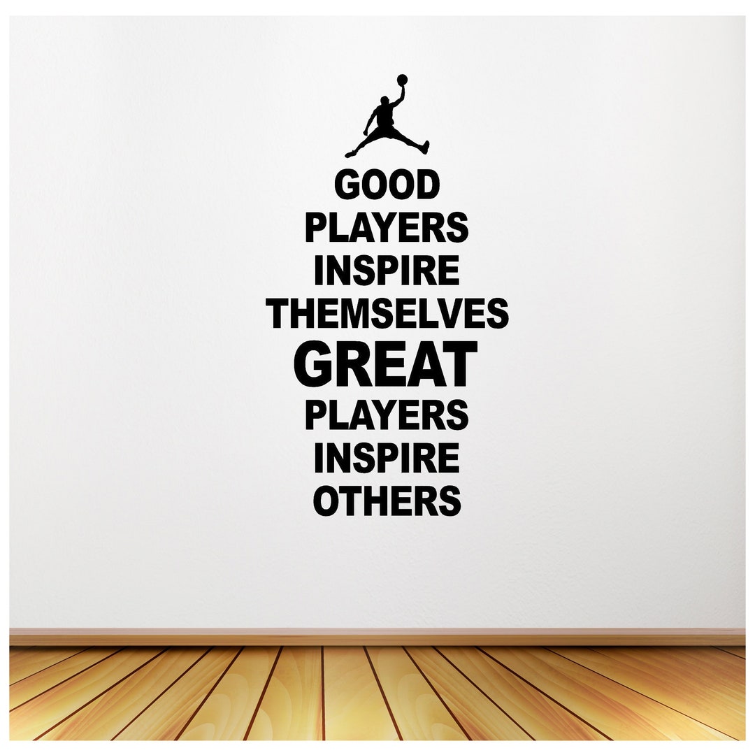Basketball Quotes - Basketball Wall Decal Sticker - Sports Wall Saying ...