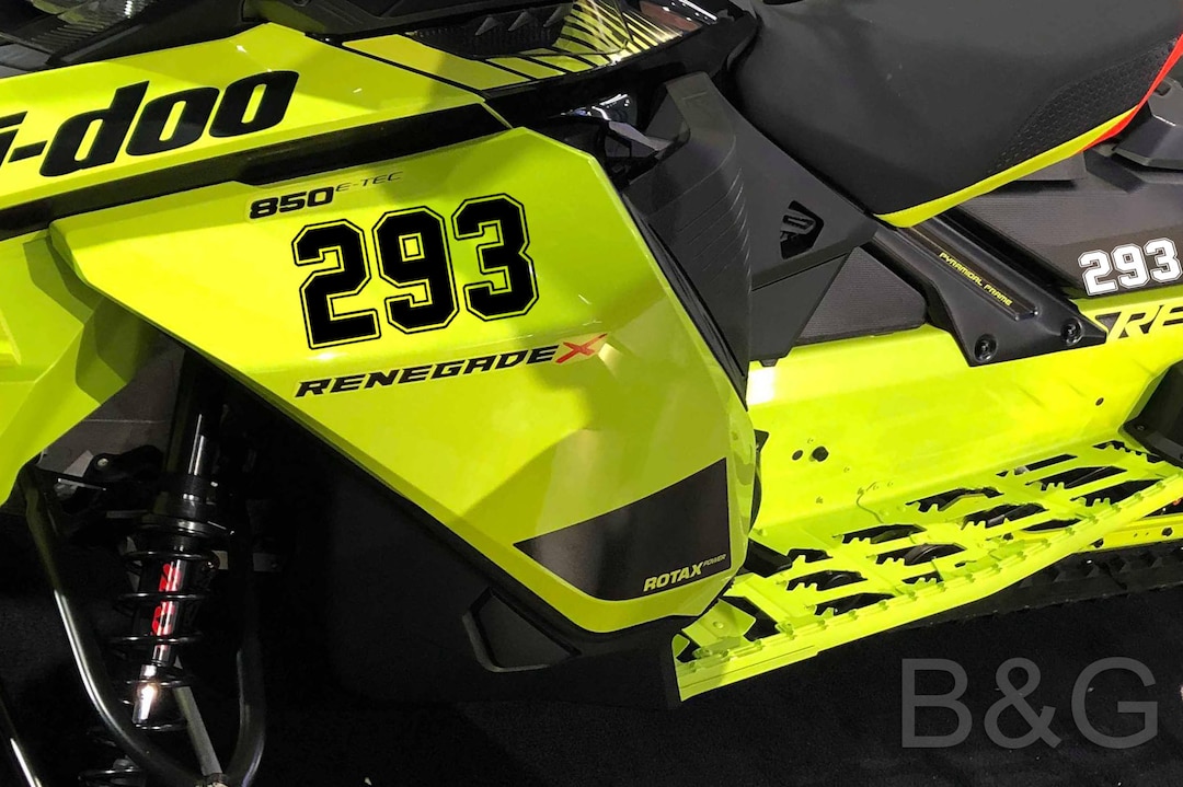 Custom Numbers 0-999 Decals | Choose up to 3 Numbers | Outdoor Quality ...