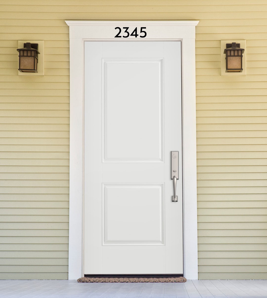 Numbers Vinyl Decals 40 Digits 4x 012345679 Weatherproof - Etsy