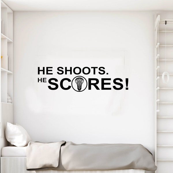 He Shoots He Scores - Etsy