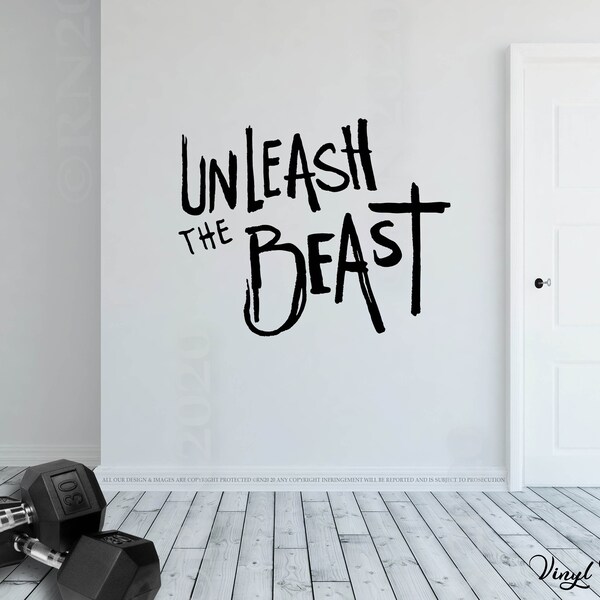 Beast Mode Decal - Etsy