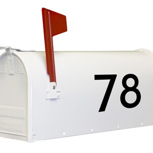 Numbers Vinyl Decals 40 Digits 4x 012345679 Weatherproof sun Water Cold ...