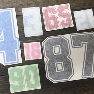 Custom Numbers 0-99 Decals | Choose Your Numbers | Racing Numbers | Car ...