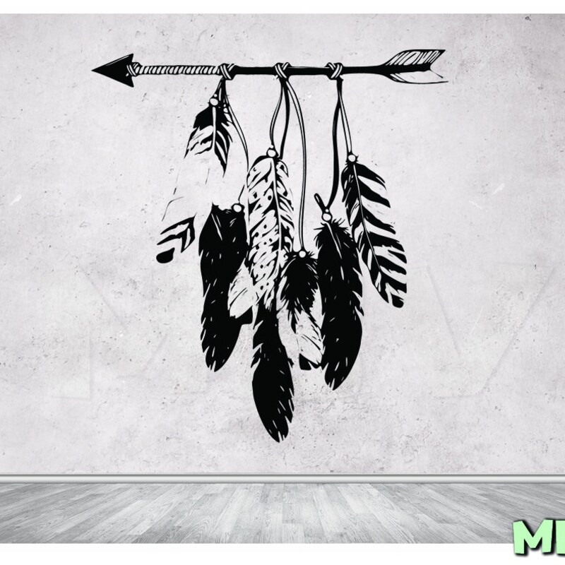 Feather Decal - Etsy
