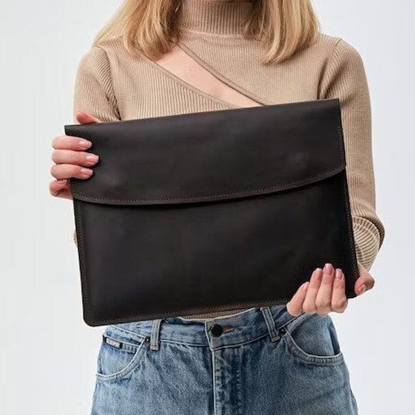 Hp Envy 13 Inch Sleeve Leather - Etsy