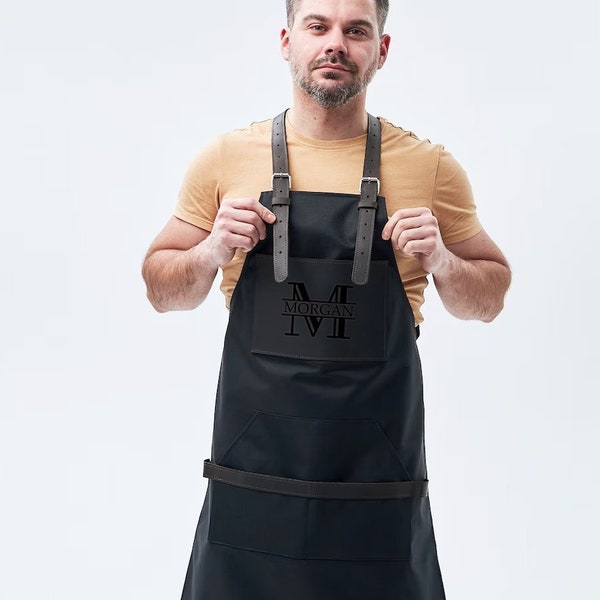Monogrammed Aprons - Etsy