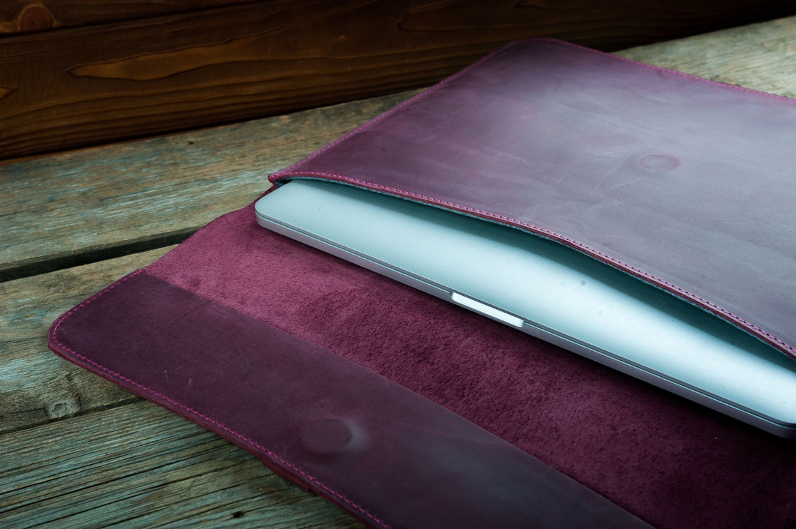 Macbook sleeve 13 inchLeather macbook caseMacbook pro 13 | Etsy
