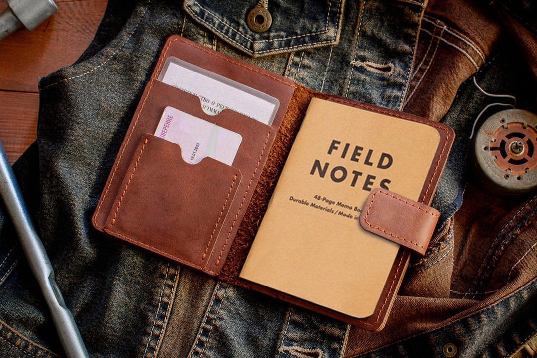 Field Notes Cover,field Notes Notebook Cover,field Notes Leather Case ...