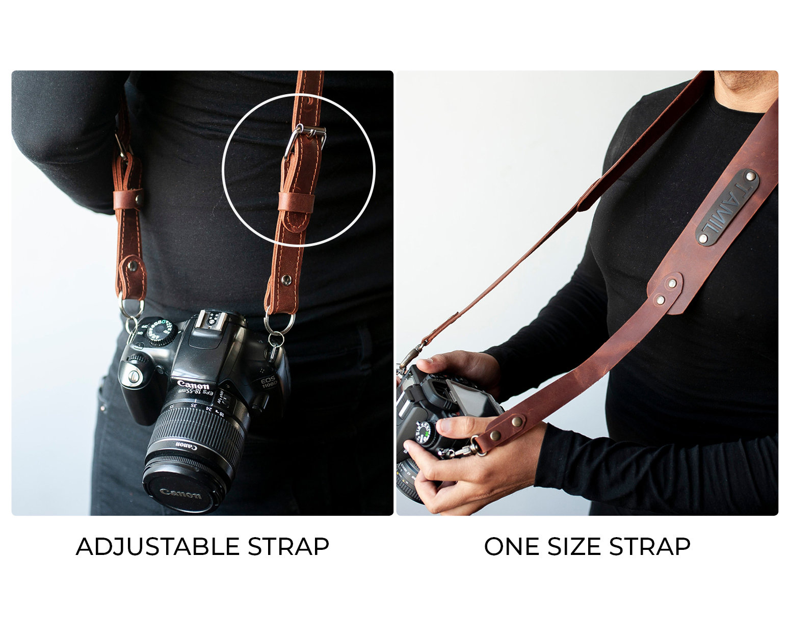 Personalized Leather Camera Strap,canon Camera Strap,leather Camera ...