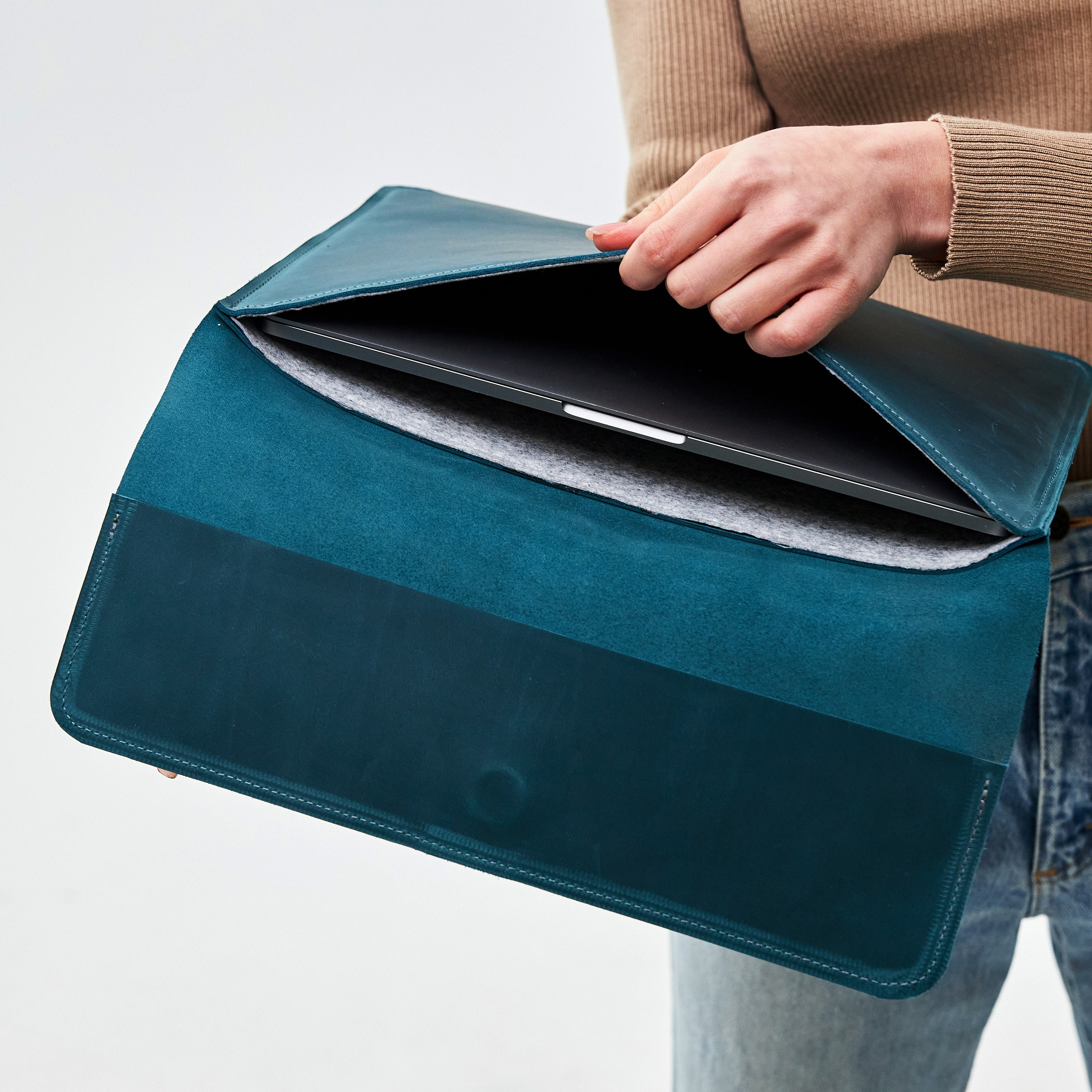 MacBook Sleeve 13 Inch,leather MacBook Case,macbook Pro 13 Case,macbook ...