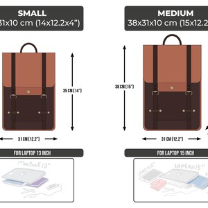 Laptop Backpack Men,leather Backpack,men Leather Backpack,computer Bag ...