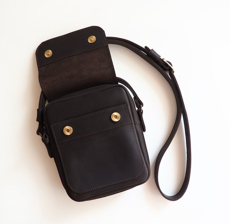 Small Shoulder Bag for Men, Small Crossbody Bag Men, Small Messenger ...