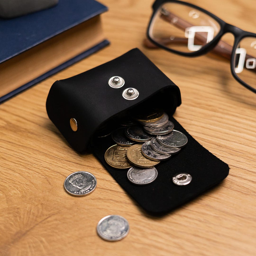 Belt Coin Purse, Leather Coin Pouch for Belt, Small Belt Pouch, Leather ...
