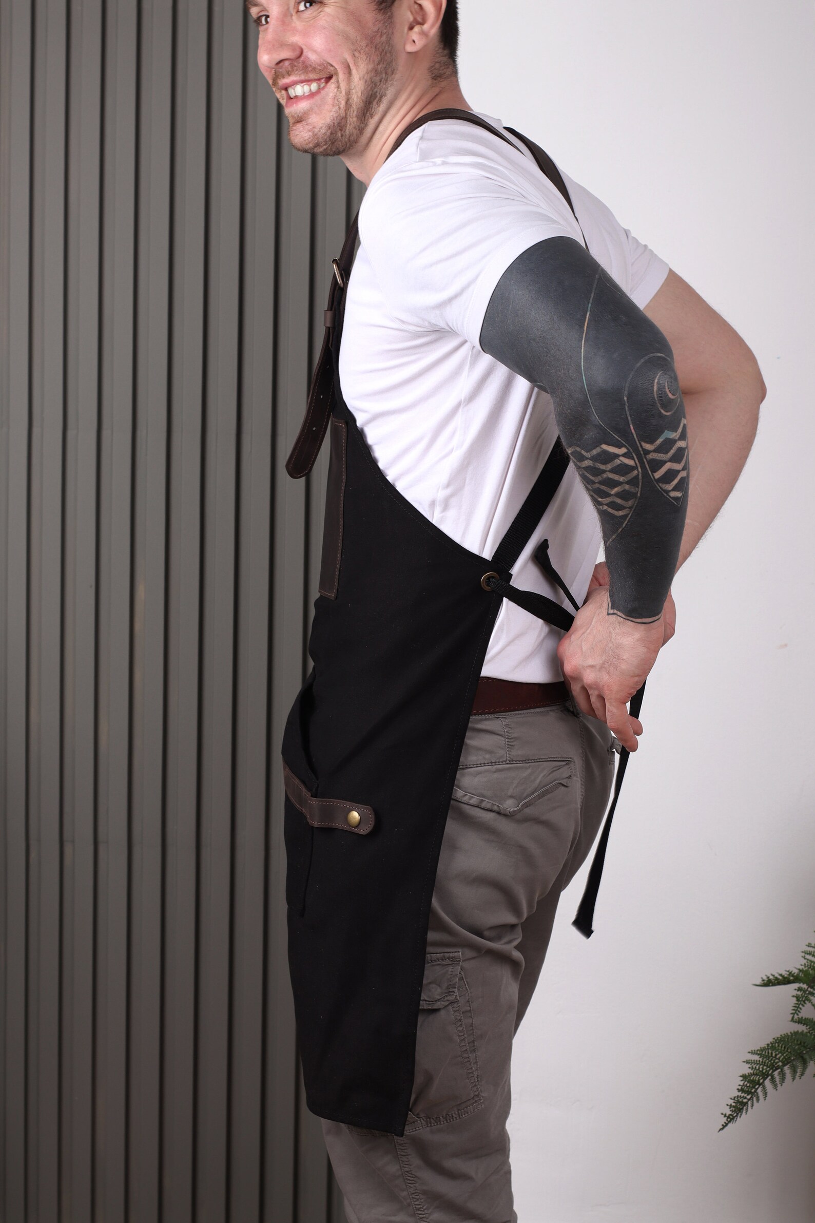 Canvas Apron for Mencustom Men's Apronpersonalized Apron - Etsy