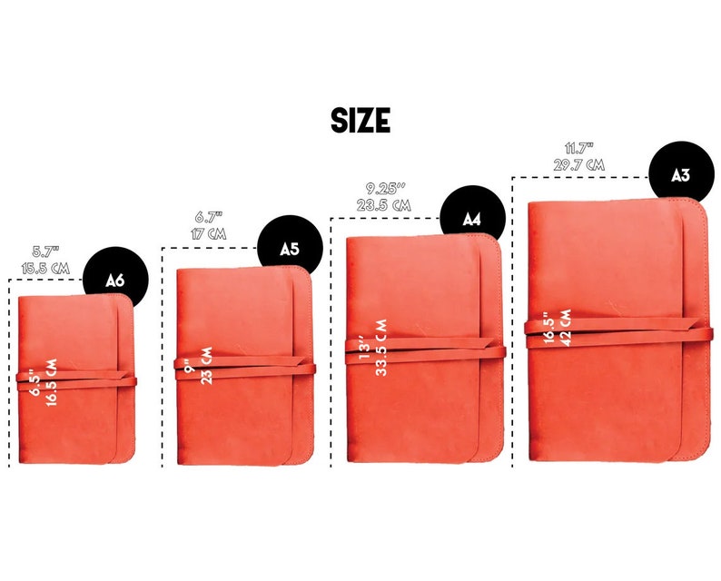 Leather Folderleather Document Holder A4for Documentsoffice - Etsy