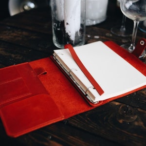 Refillable Notebook,refillable Journal,refillable Planner,leather ...