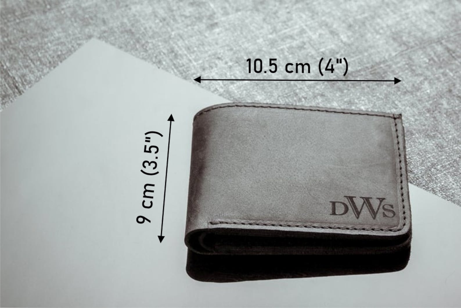 Personalized Wallets for Men Black Custom Leather Wallet - Etsy