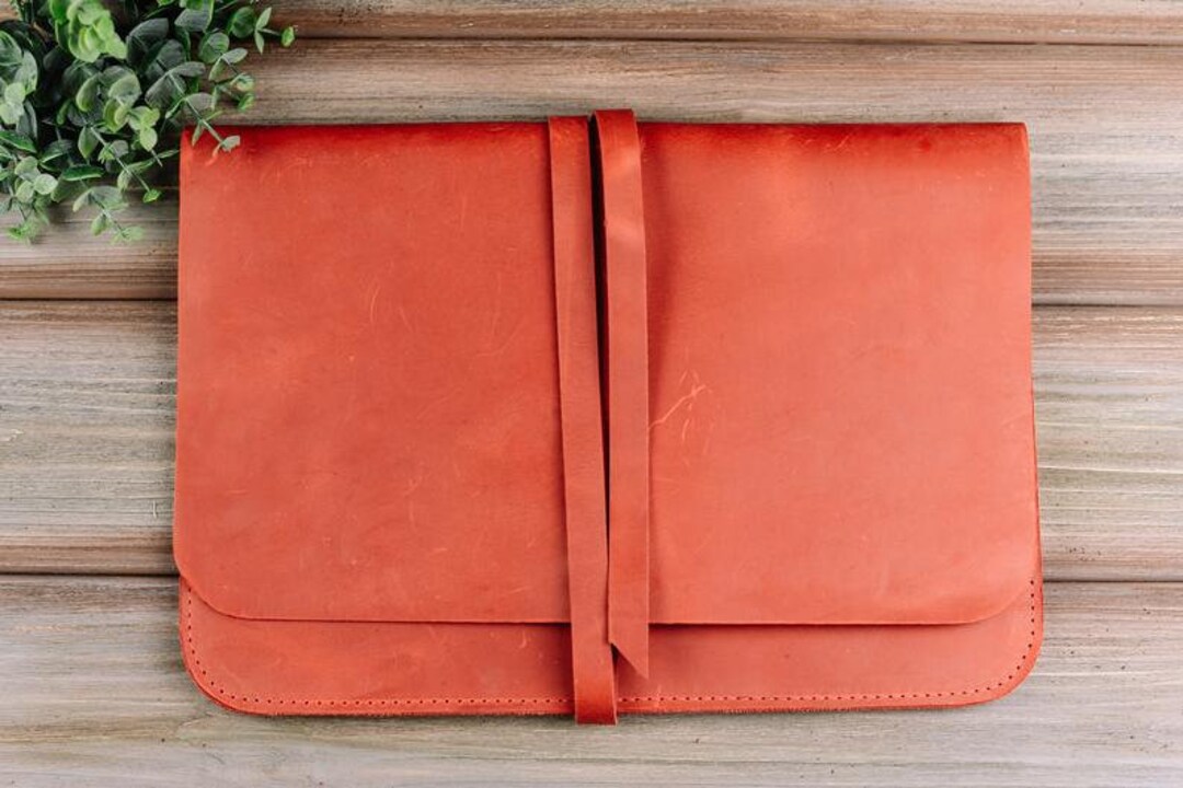 Personalized Leather Document Holder, Leather Document Envelope ...