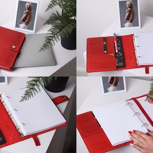 Refillable Notebook,refillable Journal,refillable Planner,leather ...