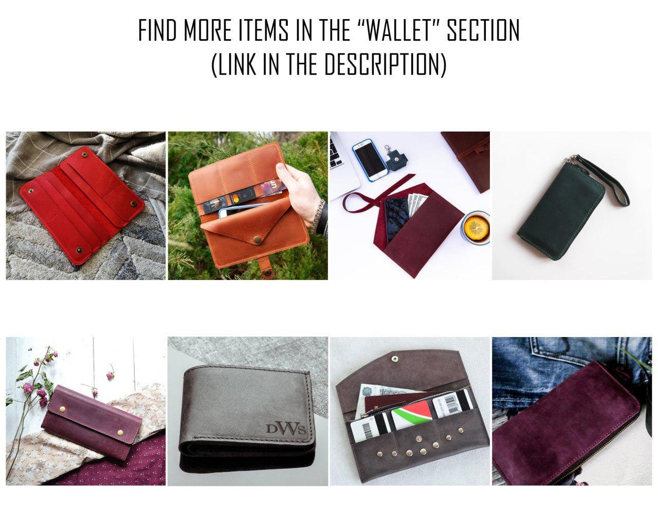 Monogram Walletwallet Womenpersonalized Walletbirthday | Etsy