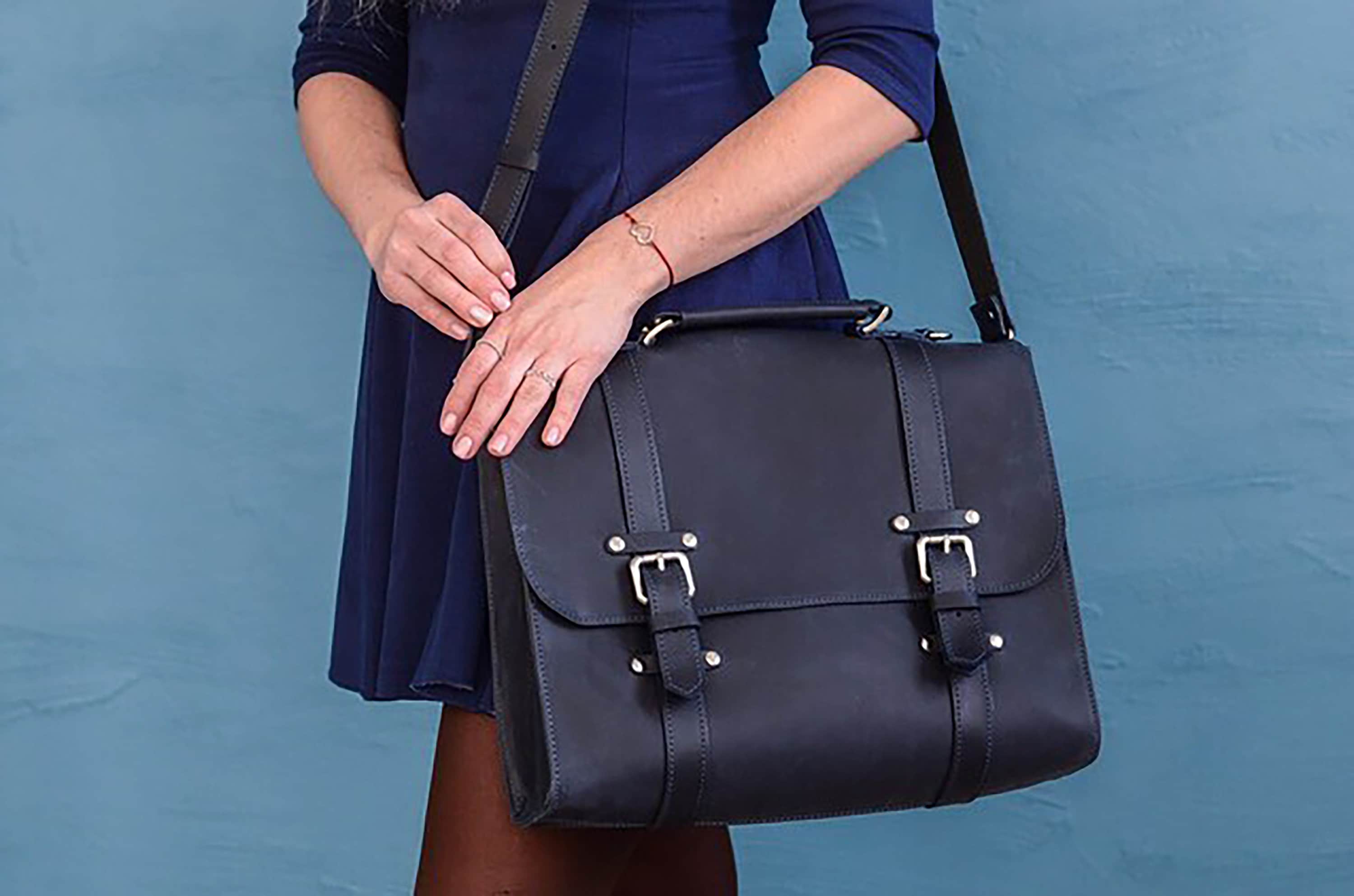 Leather Satchel Purseleather Satchel Full Grainpersonalized - Etsy