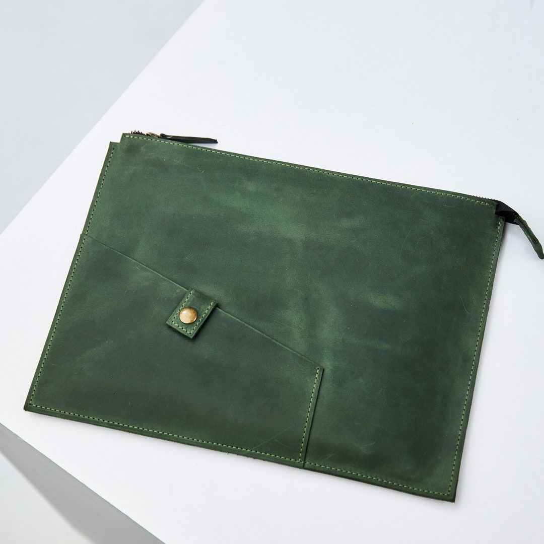 Leather Laptop Cover, Laptop Protective Sleeve, Personalized Laptop ...