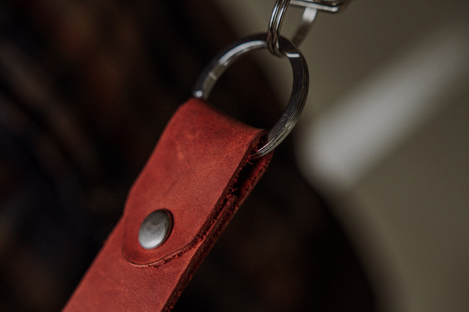 Leather Key Chain,leather Key Fob,personalized Key Fob,leather Keyring ...