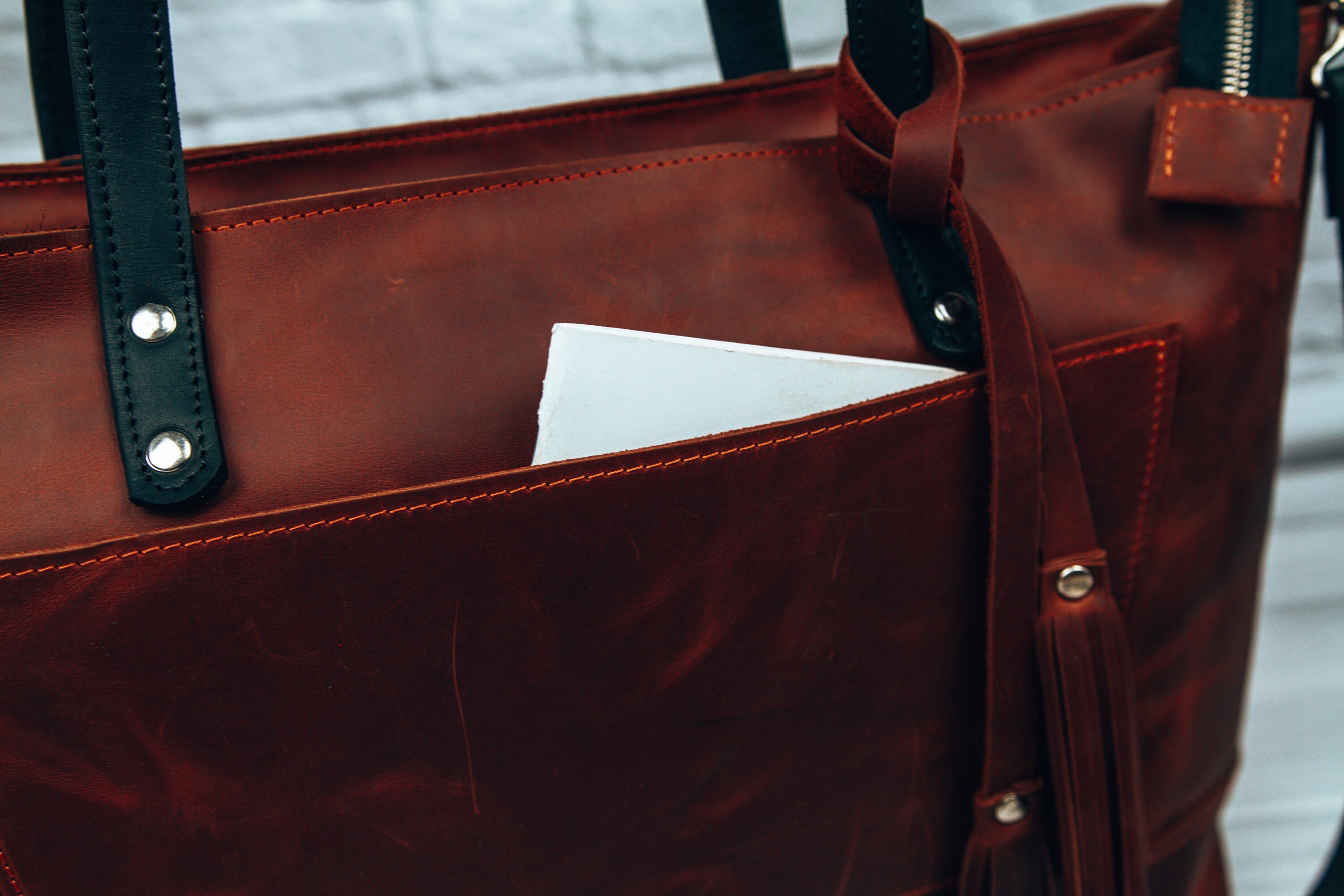 Leather bagLeather satchel bag womenMonogram leather | Etsy