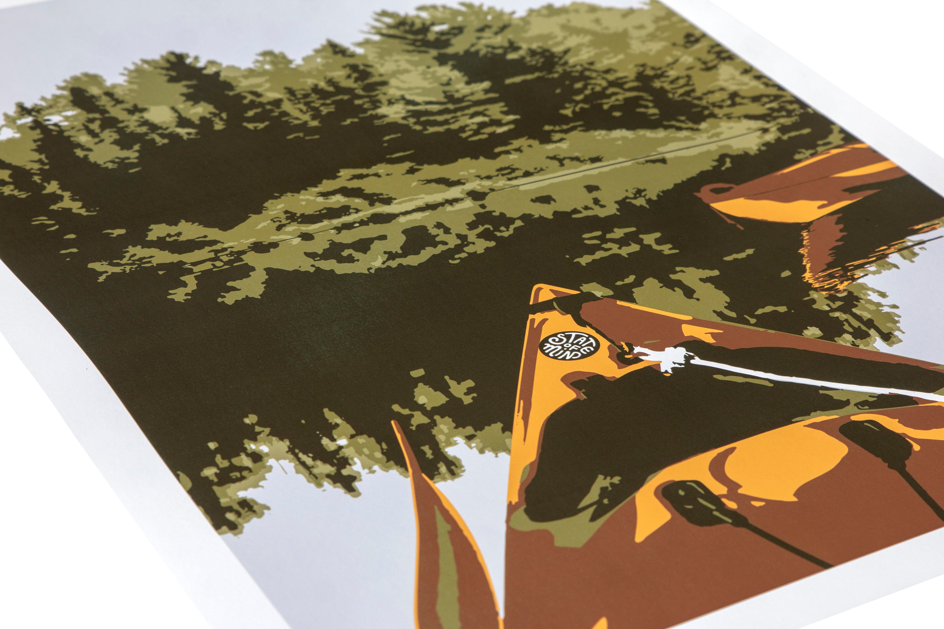 Explore the Waterways: Kayaking Poster for Nature Lovers - Etsy