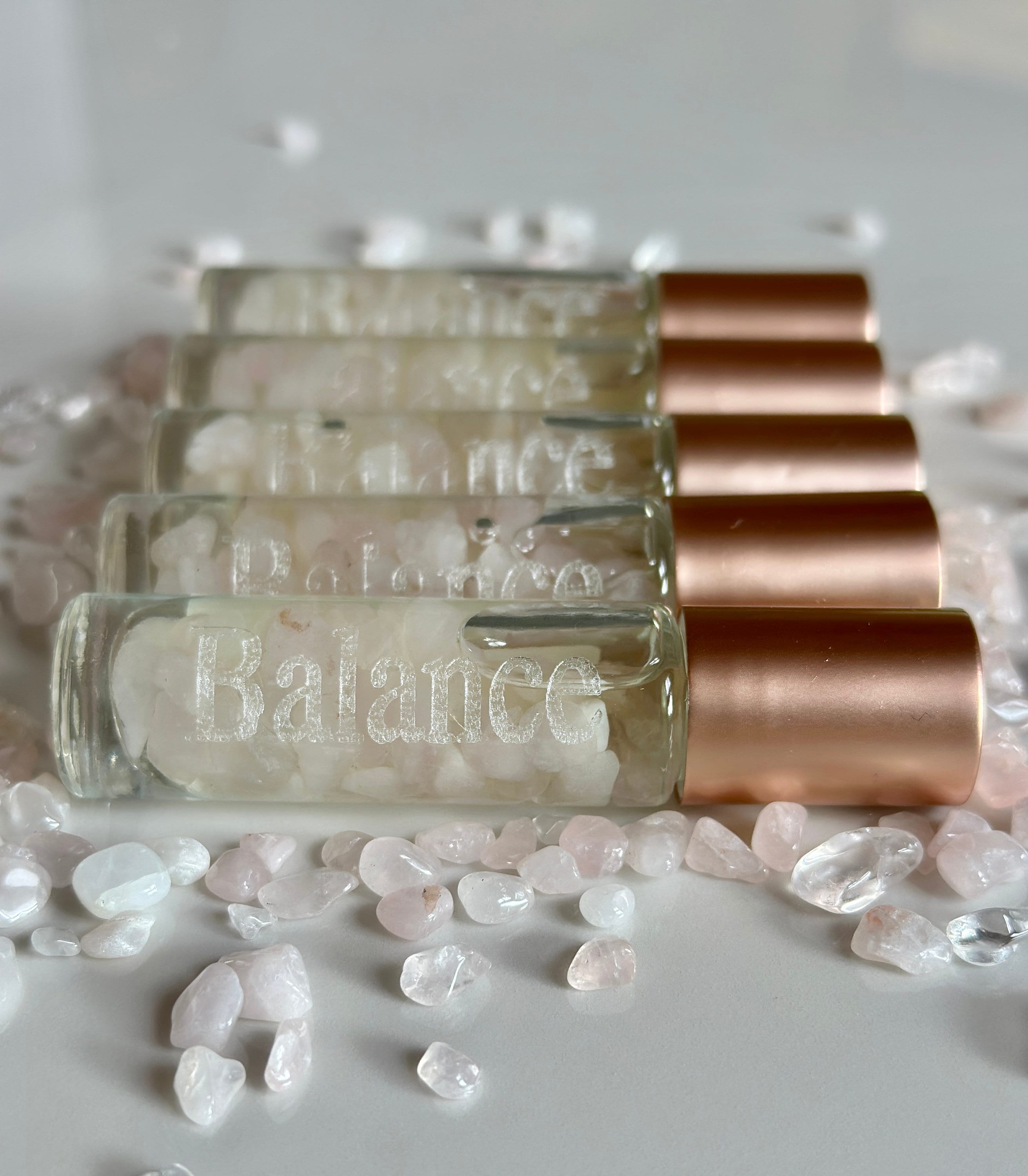 Crystal Infused Essential Oil Rollers | Crystal Rollers | Essential Oil ...