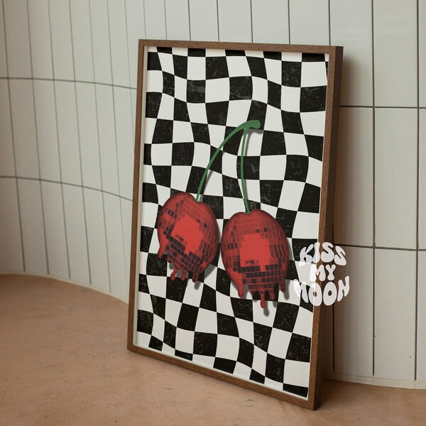 Disco Ball Fruit Art - Etsy