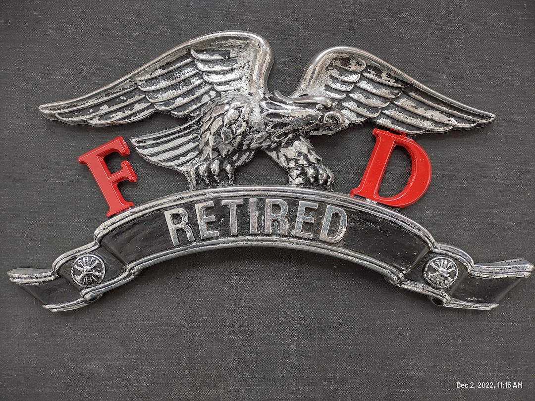 Retired FD Banner Wall Decoration - Etsy