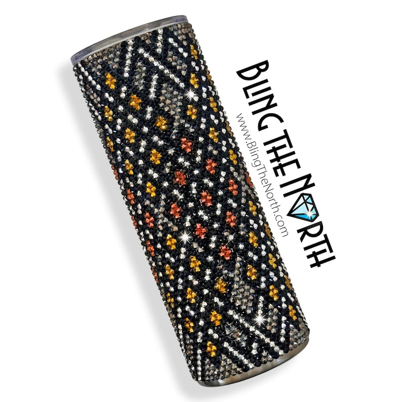 HEAVY METAL Rhinestone Pattern Template | SS16 4mm | 24oz Plump ...