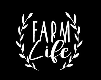 Farm Life Decal | Etsy