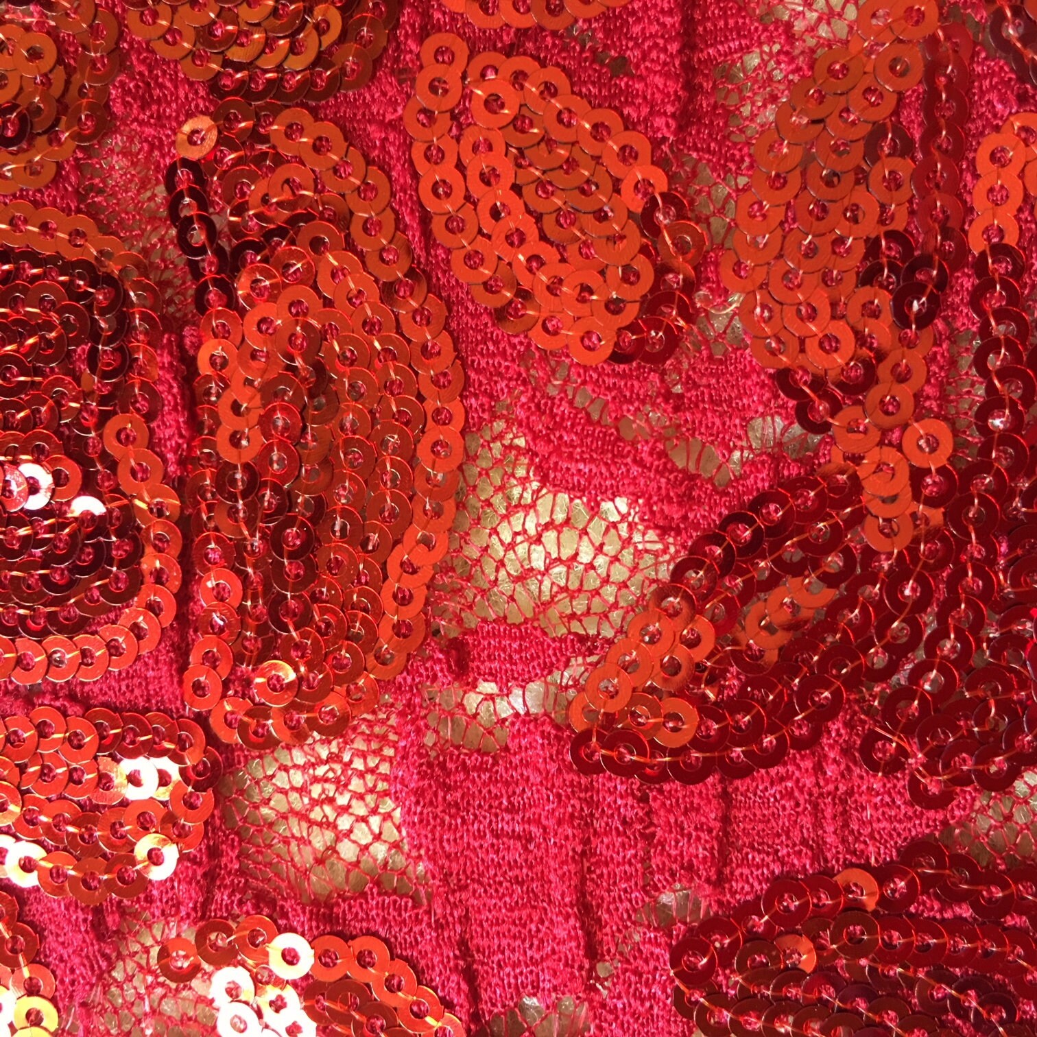 Petals -luxury Sequin Stretch Fabric - Multiple Colors - Sequin Fabric ...