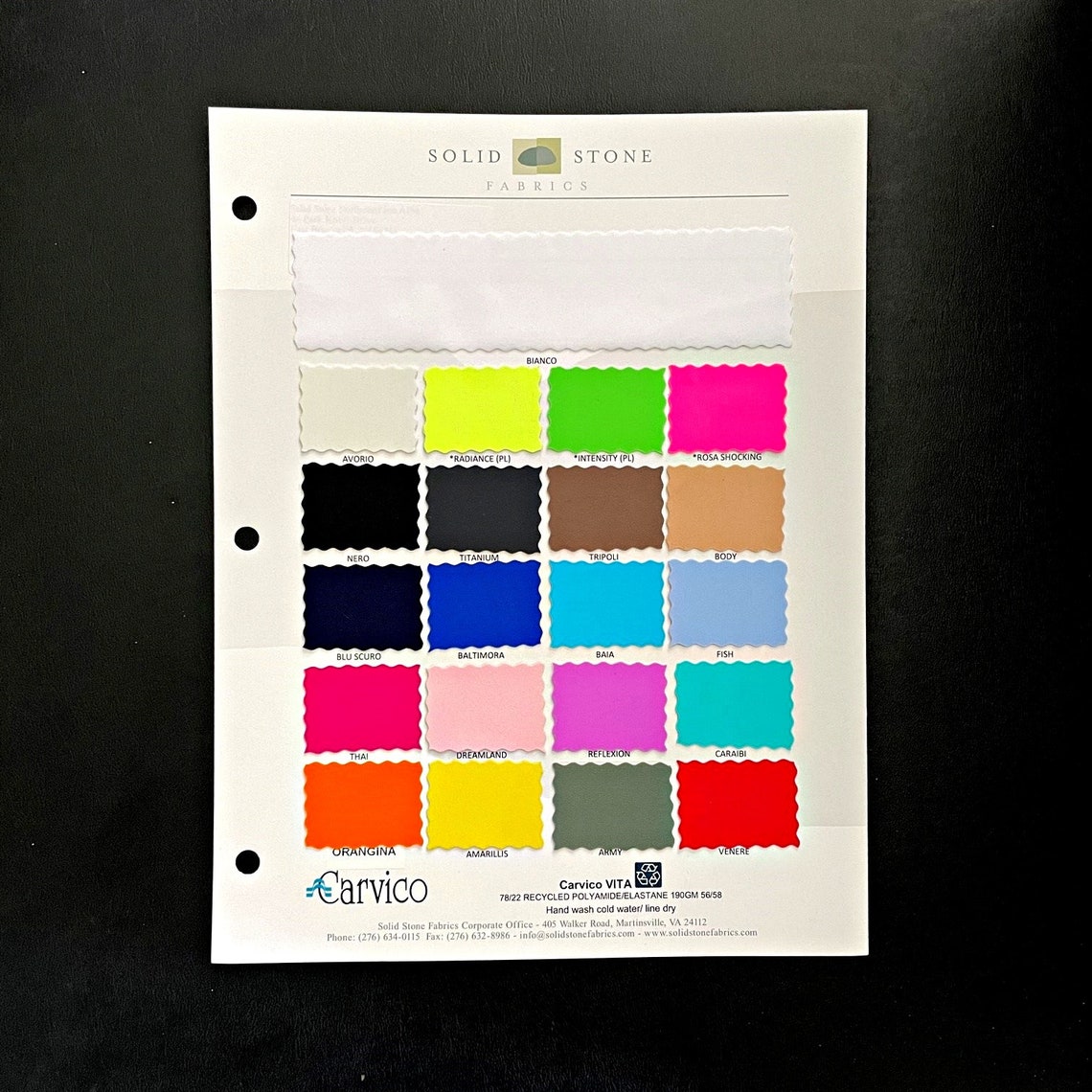 Carvico VITA Italian Econyl Recycled Nylon Stretch Fabric - Etsy Israel