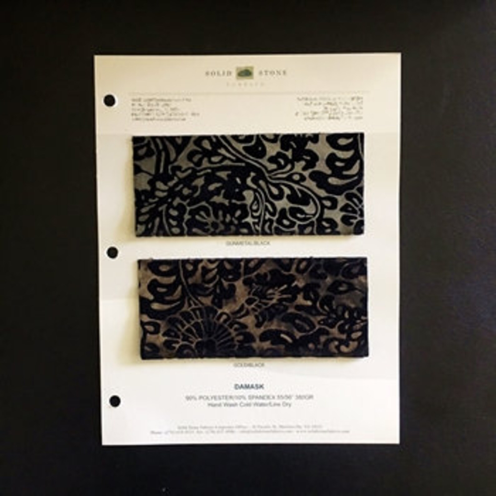 Damask Flocked Velvet Fabric Embossed Velvet Fabric With | Etsy