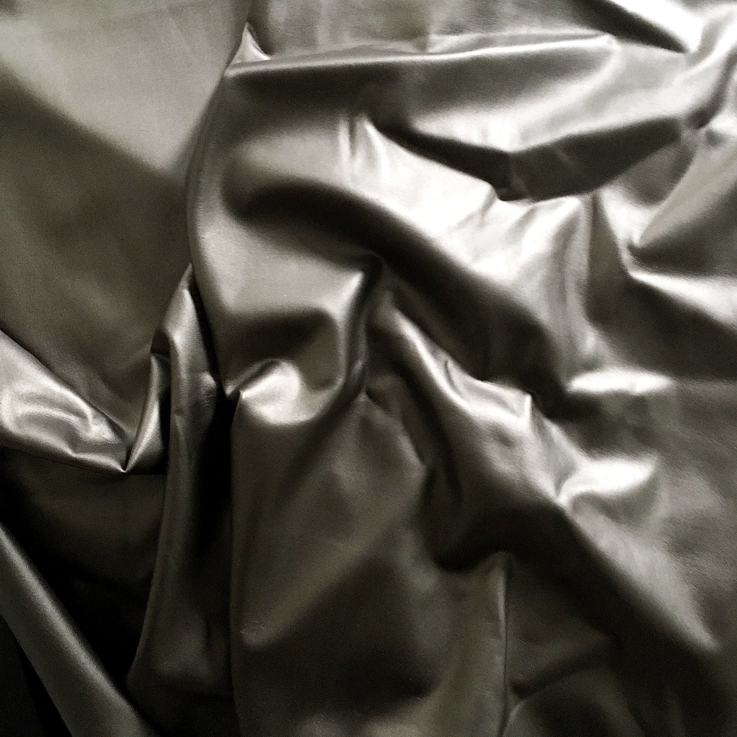 Slick Matte Foil Stretch Fabric | Etsy
