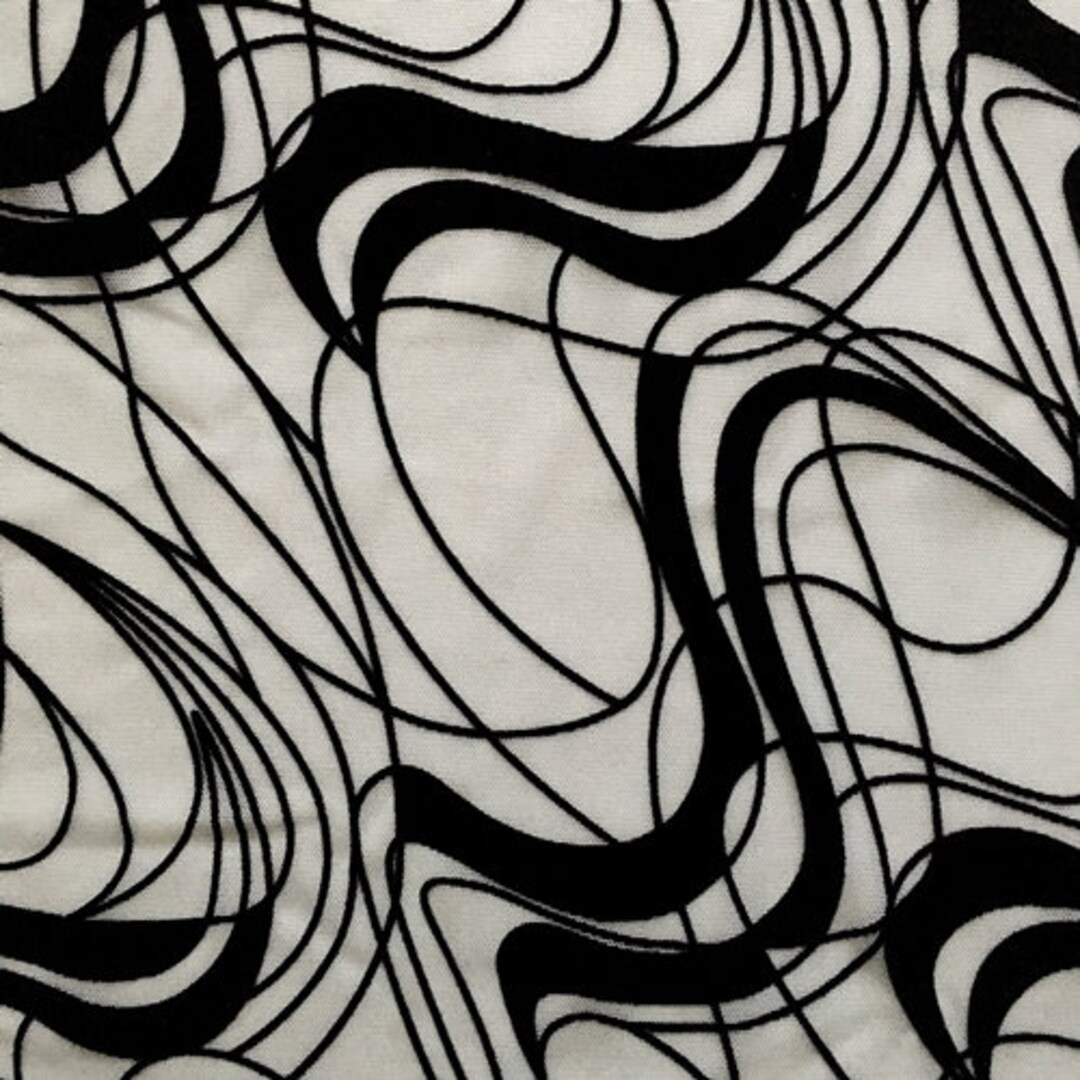 Mesh Fabric by the Yard - New Wave Mesh - Flocked Mesh Fabric by the ...