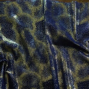 Metallic Foil Mesh With Flocking Fabric by the Yard - Fairydust Mesh ...