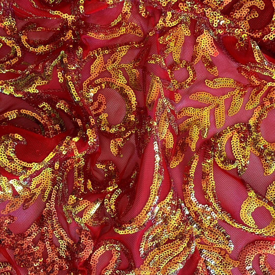 Sophisticated - Sequin Stretch Fabric - Multiple Colors - Sequin Fabric ...