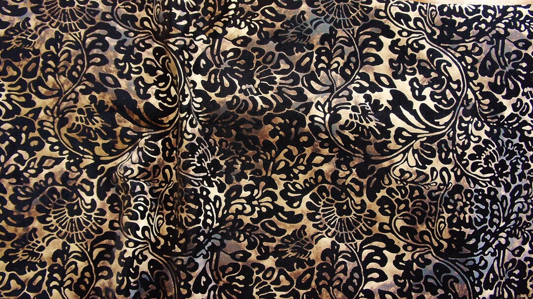 Damask Flocked Velvet Fabric Embossed Velvet Fabric With Flocking by ...