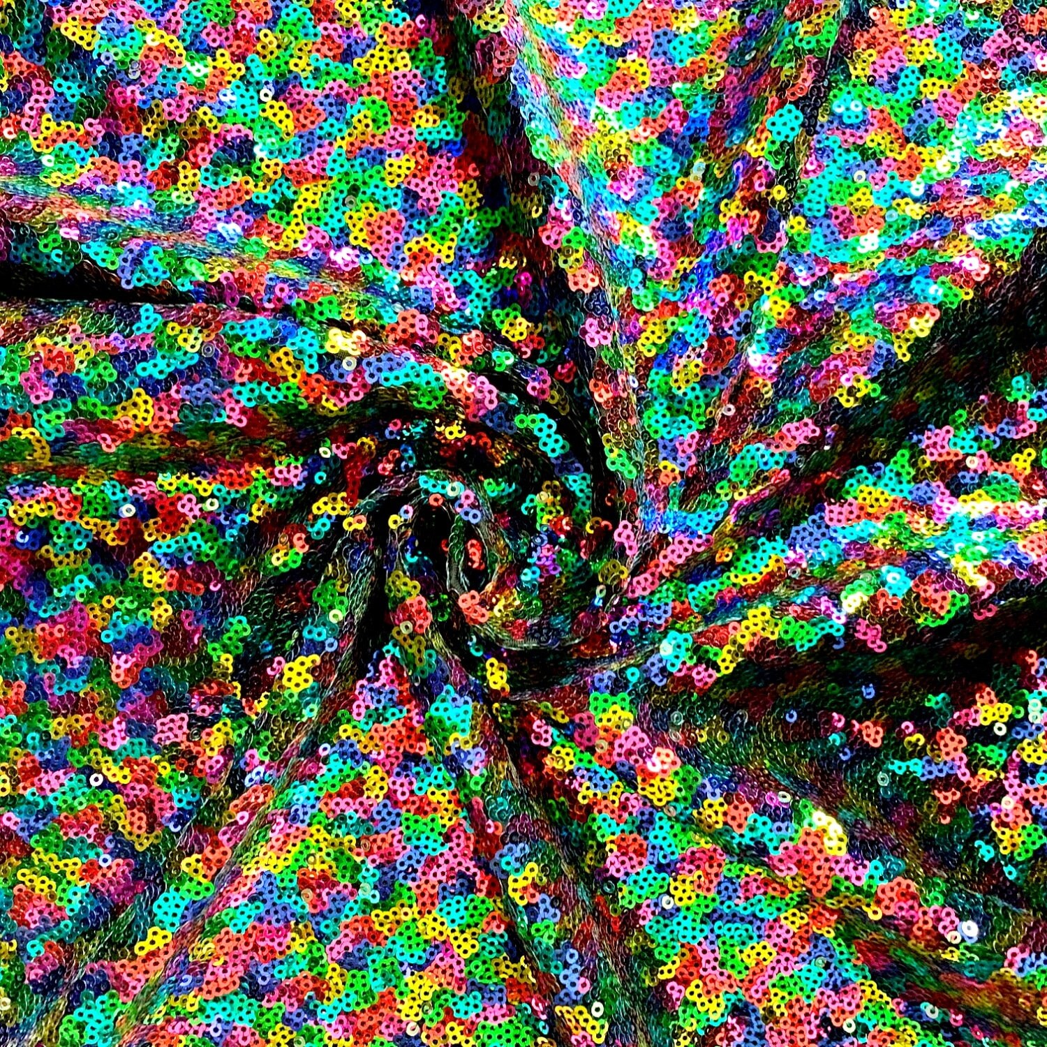 Twinkle Twinkle Sequin Stretch Fabric Multiple Colors | Etsy